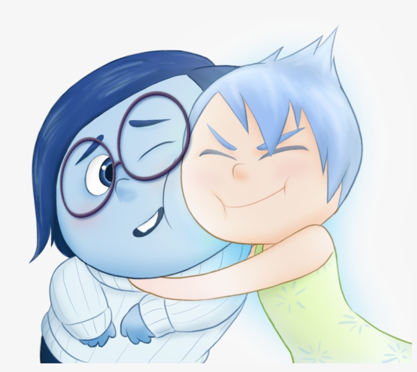 Joy & Sadness - Cartoon - Free Transparent PNG Download - PNGkey