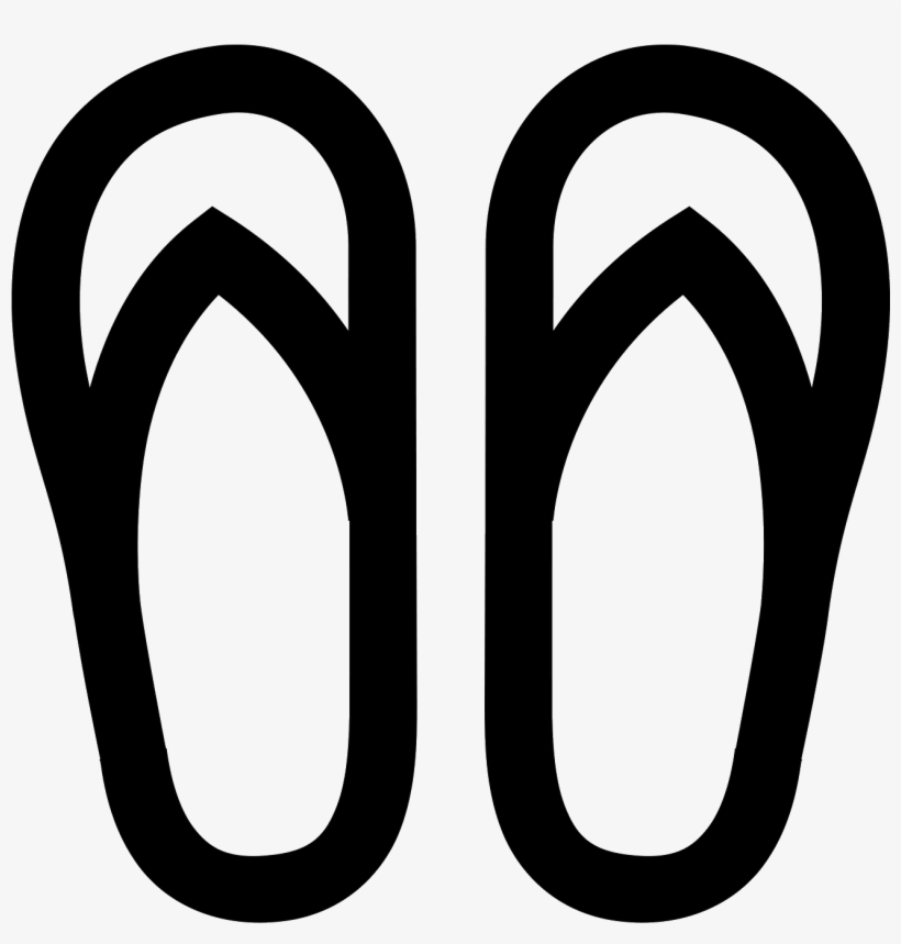 Flip Flops Icon - Flip-flops - Free Transparent PNG Download - PNGkey