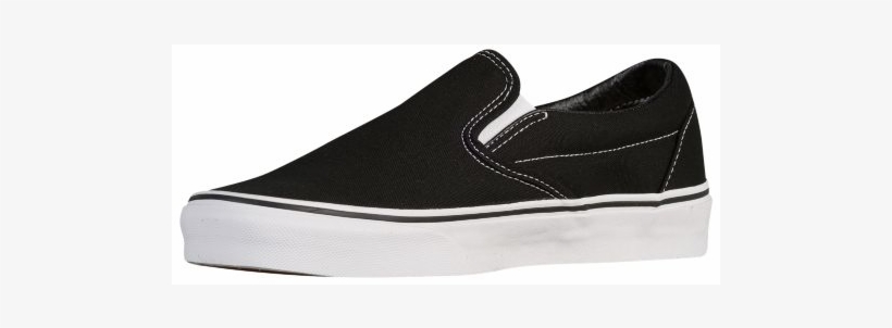 Vans Slip On2 - Black Slip On Vans Transparent - Free Transparent PNG ...