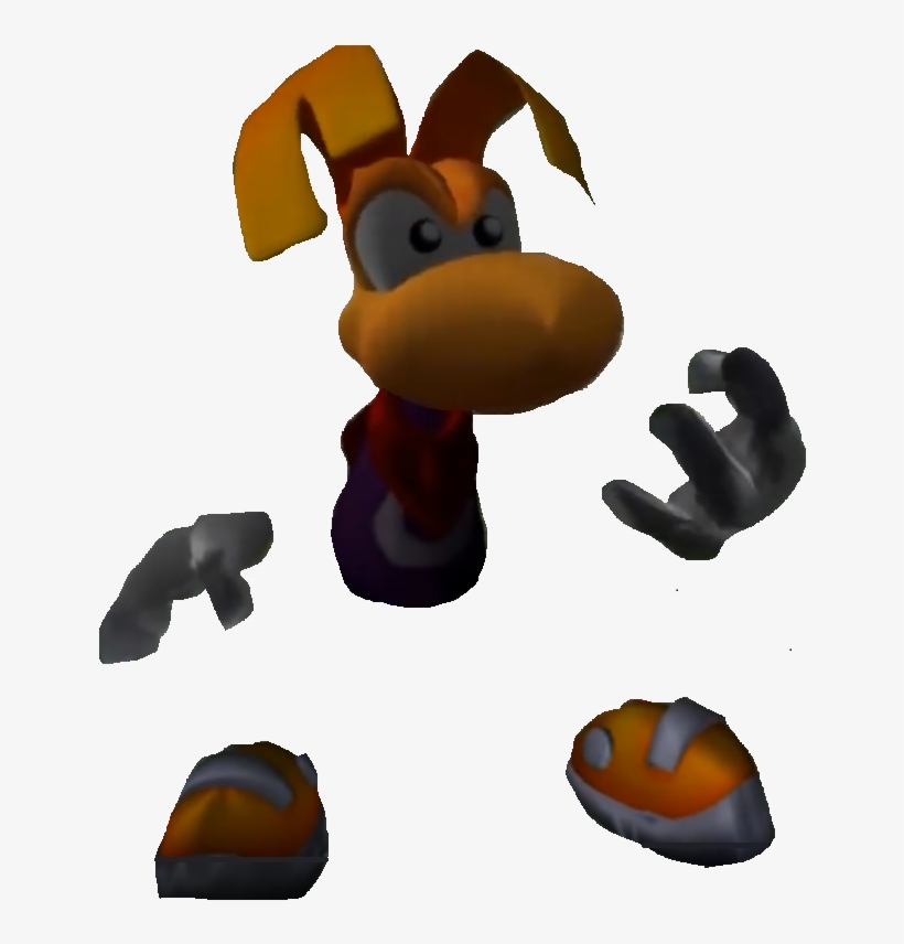 "rayman Revenge Of The Dark" Rayman Model - Cartoon - Free Transparent ...