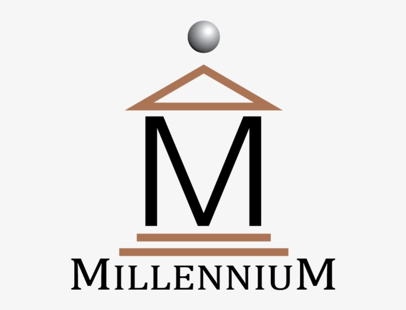 Millennium Recreated Logo-01 - Free Transparent PNG Download - PNGkey