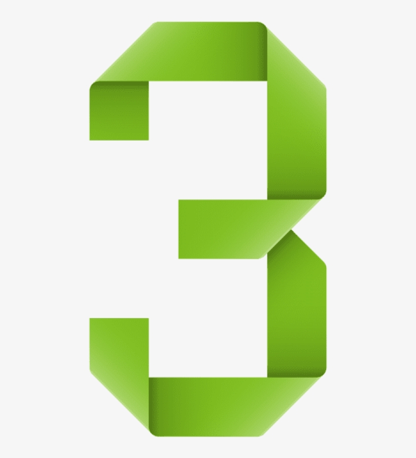 Free Png Ribbon Number Three Transparent Png Images - Clip Art - Free ...