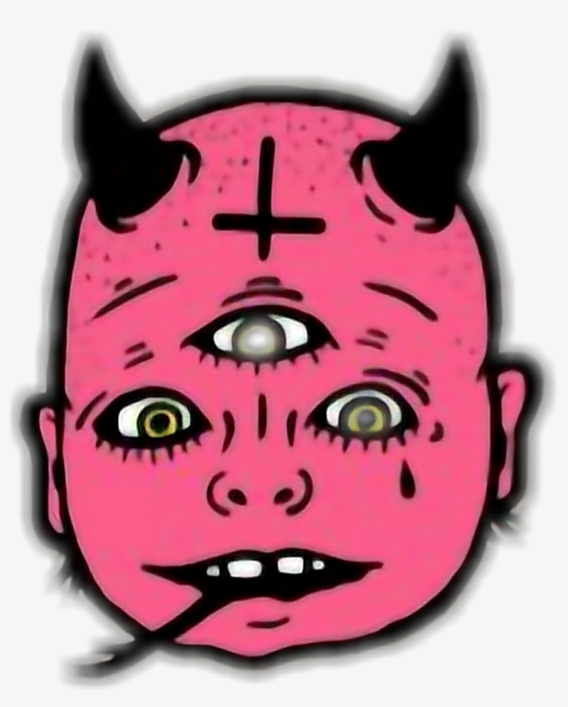 Evil Sticker - Cartoon - Free Transparent PNG Download - PNGkey