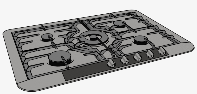 Gas Cooker Clipart Transparent - Illustration - Free Transparent PNG ...