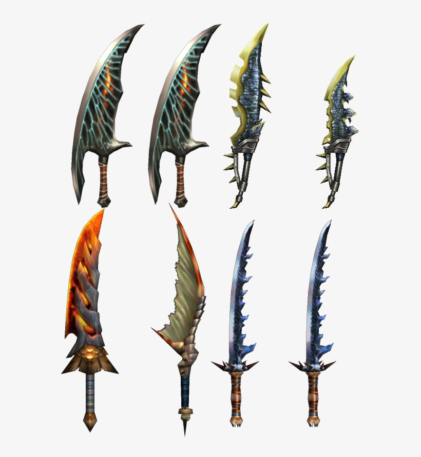 Monster Hunter - Monster Hunter Valfalk Dual Blades - Free Transparent ...