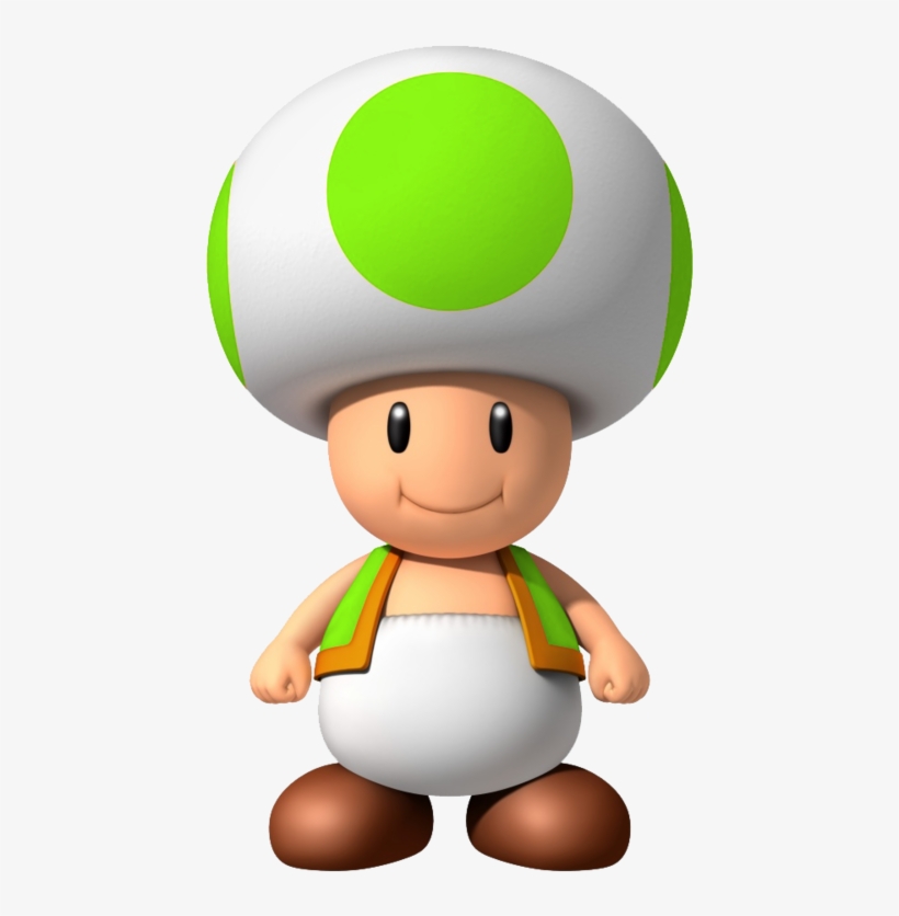 Mario Blue Toad
