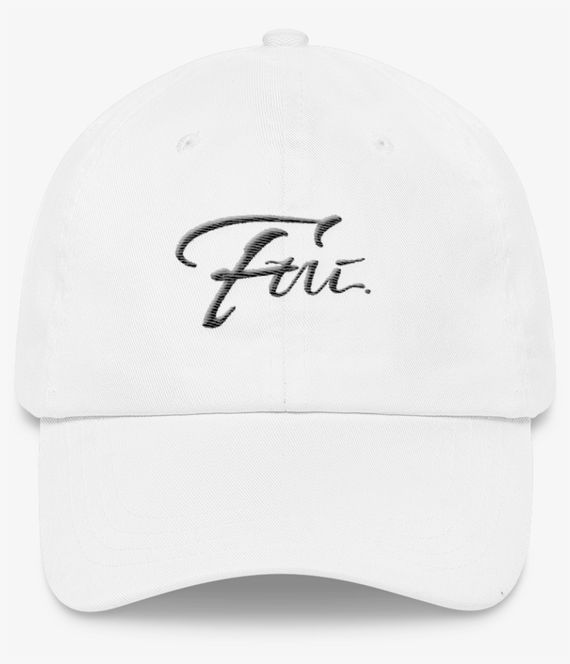 Fui Classic Dad Hat Black & White - Free Transparent PNG Download - PNGkey
