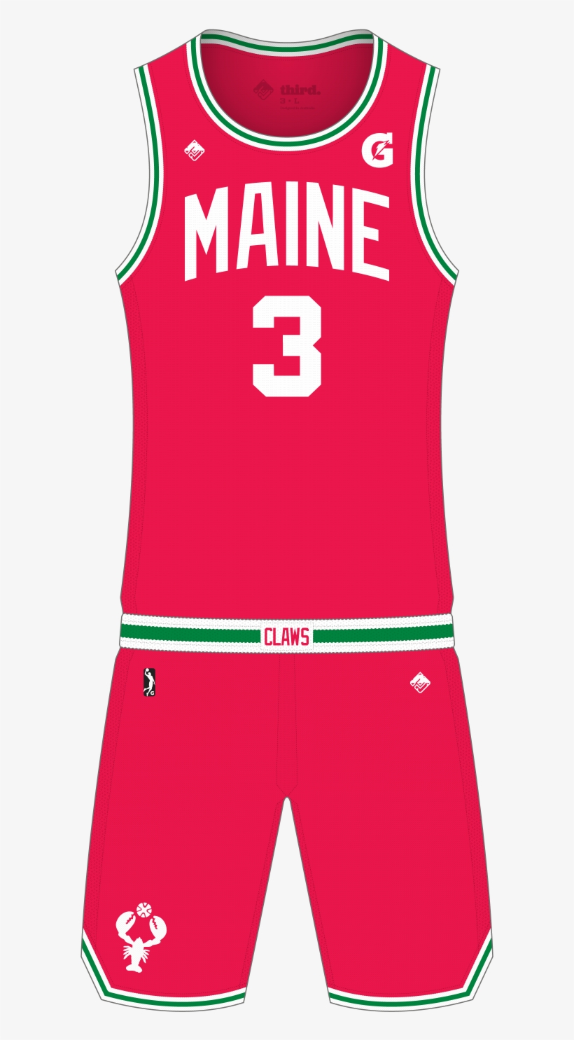 Maine Red Claws Away - Maine Red Claws Jersey Logo - Free Transparent ...