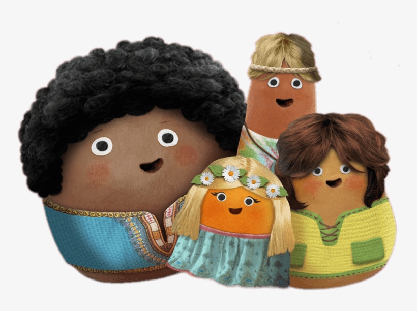 Small Potatoes Flower Power - Doll - Free Transparent PNG Download - PNGkey