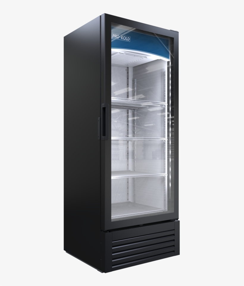 Pro Cold Vc-12, Single Glass Door Merchandiser 12 Cu - Display Case ...