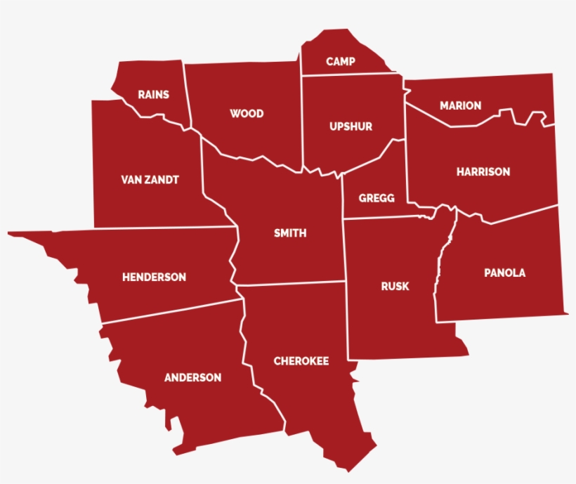 East Texas Map Of Counties Beautiful Homepage - Map - Free Transparent ...