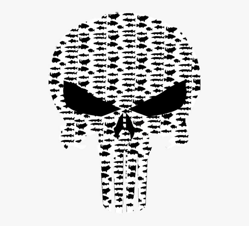 Punisher Fishing Punisher Fishing - Skull - Free Transparent PNG ...