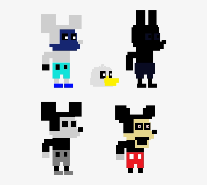 9gnn4zh - Mickey Mouse Sprite Fnati - Free Transparent PNG Download ...
