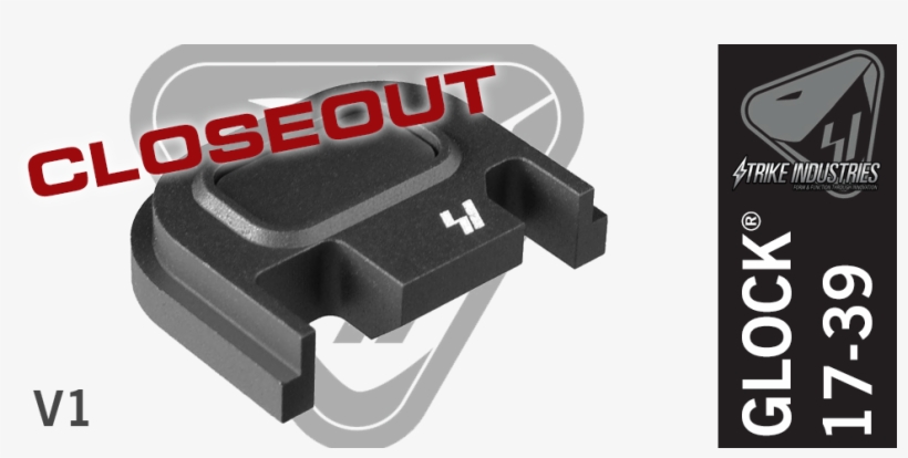 Strike Industries Push Button Slide Cover Plate For - Belt - Free ...