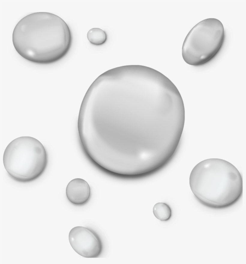 Ftestickers Sticker - Realistic Water Drop Png - Free Transparent PNG ...