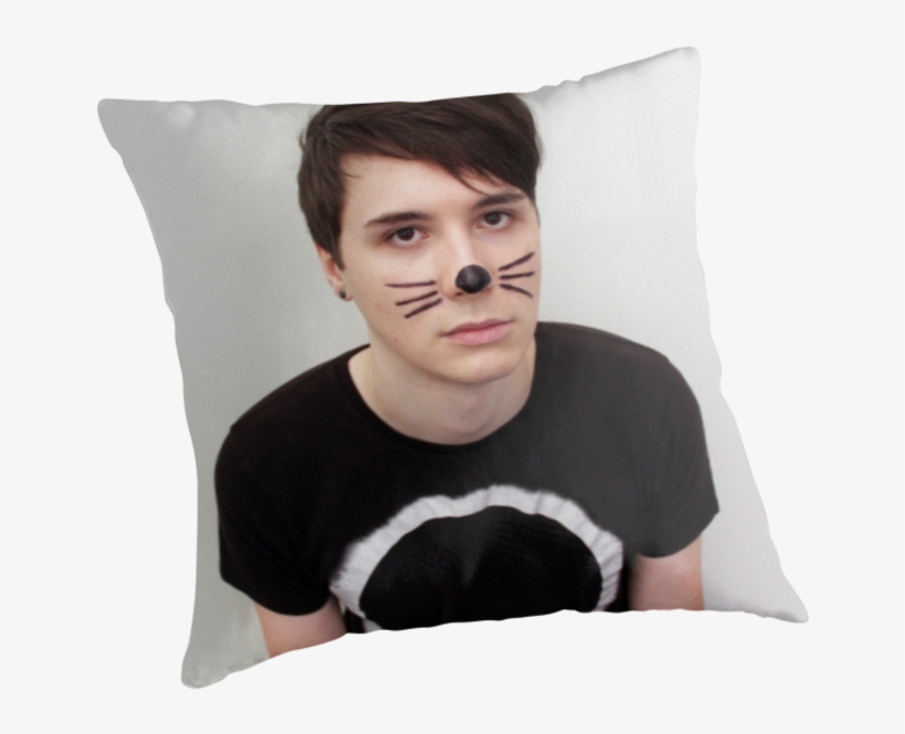 Dan Howell Twitter Icon - Cushion - Free Transparent PNG Download - PNGkey