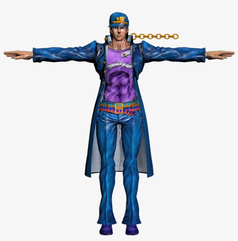 Jotaro Clicker - " - Jotaro Kujo T Pose - Free Transparent PNG Download ...