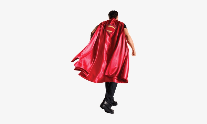Adult Deluxe Superman Cape - Superman Cape - Free Transparent PNG ...