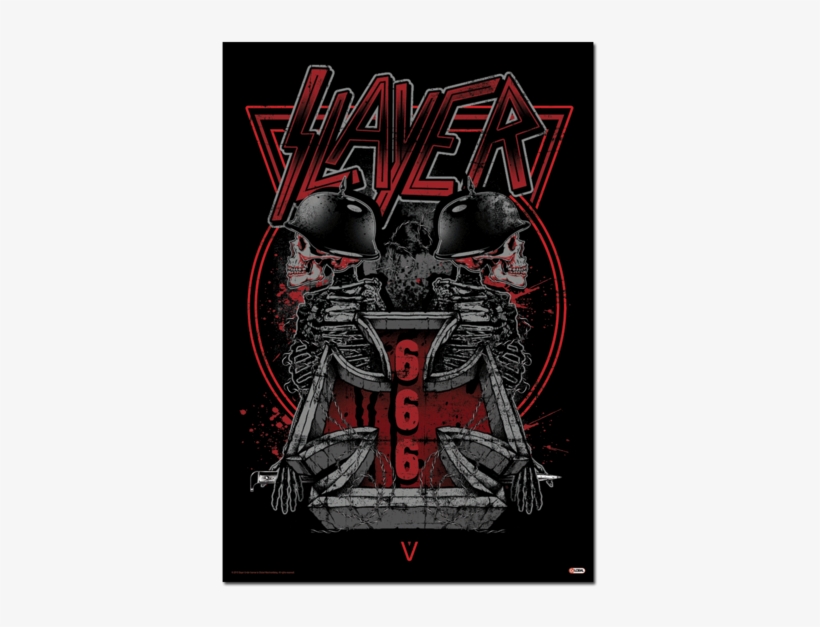 666 Twins Poster - T Shirts Slayer Iron Cross - Free Transparent PNG ...