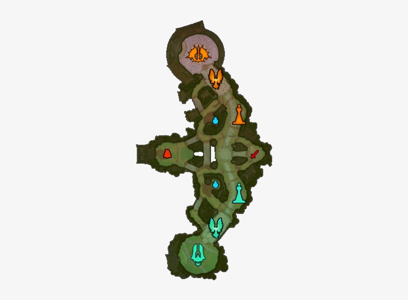 Joustv2 Minimap - Smite Joust Map Season 3 - Free Transparent PNG ...