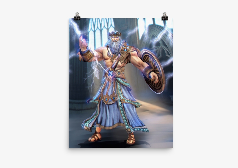 Zeus Figure Smite - Free Transparent PNG Download - PNGkey