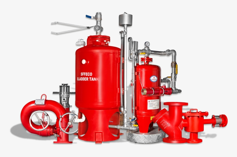 Extinguishing & Suppression Systems - Sffeco Fire Gas Suppression System - Free Transparent PNG ...