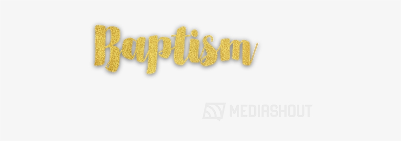 Geometric Gold Baptism Pro Layer - Calligraphy - Free Transparent PNG ...