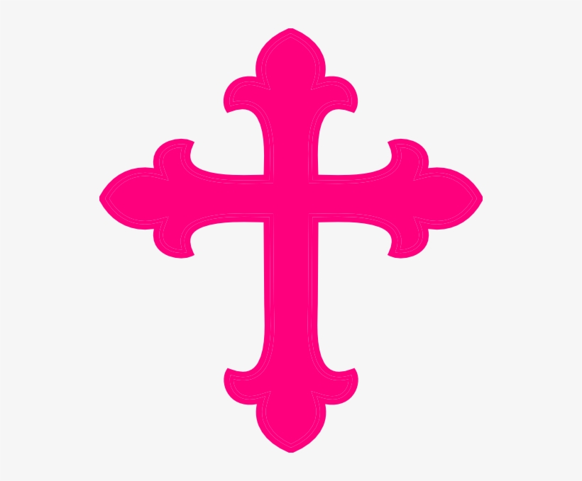 Pink Cross Clipart - Free Transparent PNG Download - PNGkey