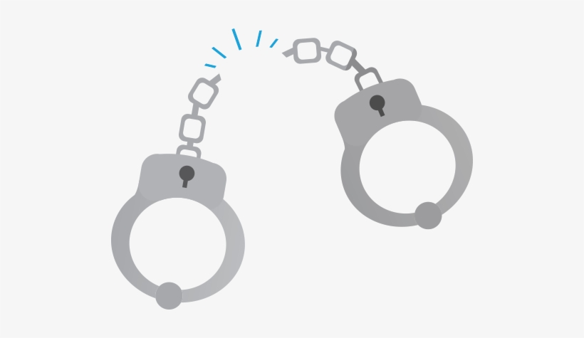 Broken Handcuffs - Broken Handcuffs Transparent - Free Transparent PNG ...