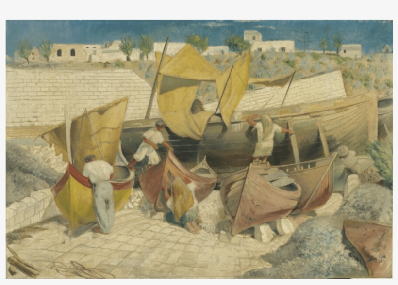 This Painting By Leslie Cole Which Is At The Imperial - Painting - Free ...