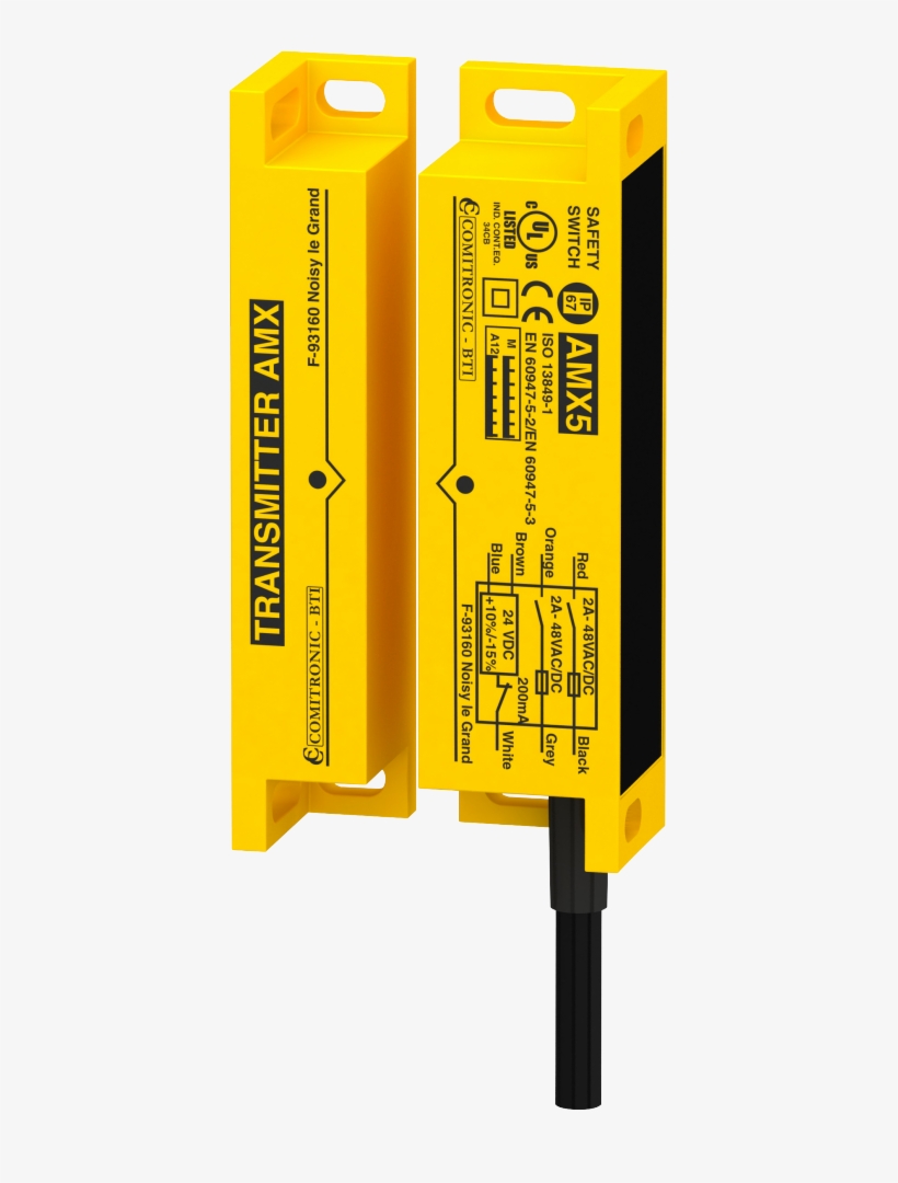 Safety Switch Stand Alone - Amx 5 Safety Switch - Free Transparent PNG ...