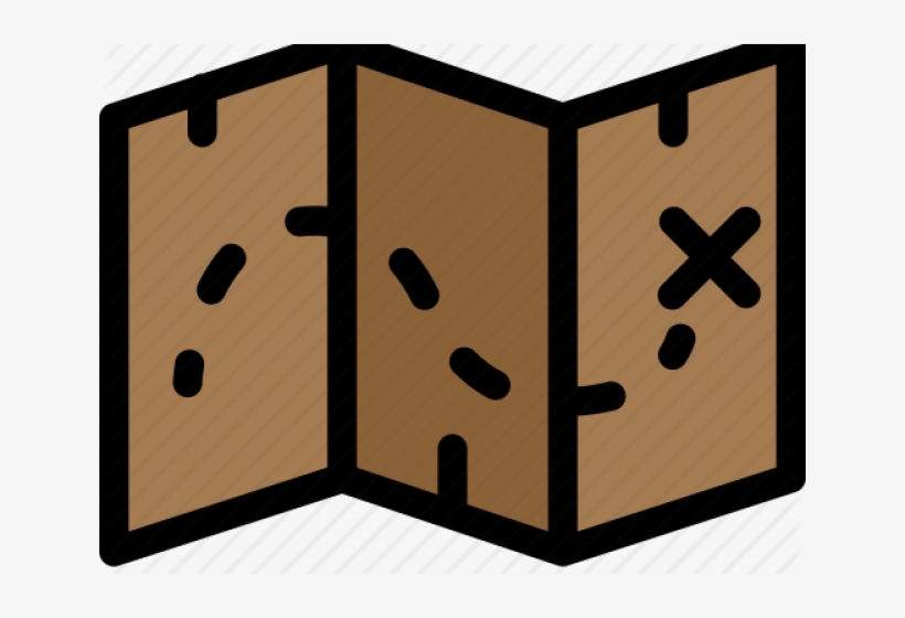 Direction Clipart Treasure Map - Free Transparent PNG Download - PNGkey
