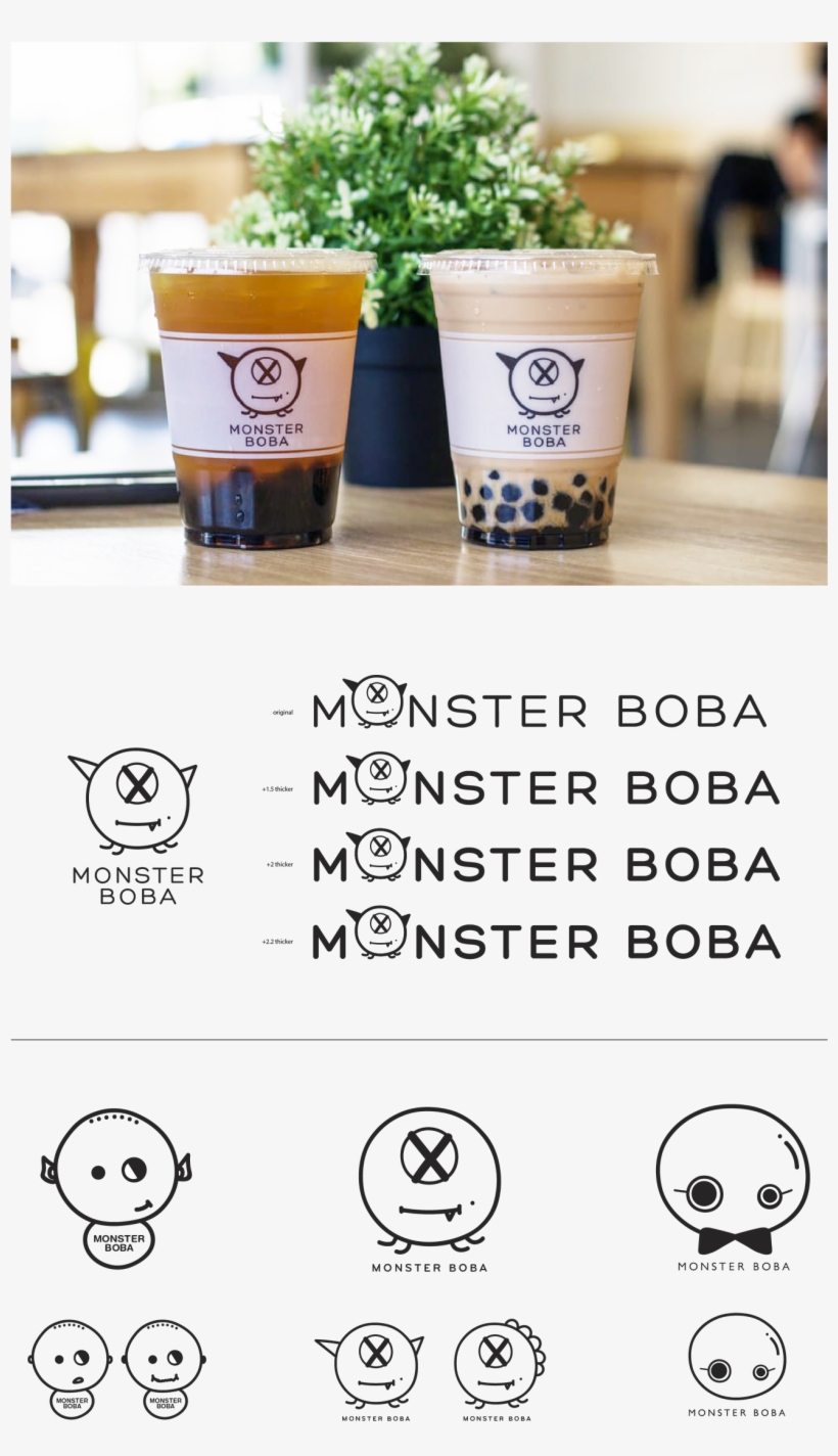 Monster Boba - Michelle Chu - " - Frappé Coffee - Free Transparent PNG ...