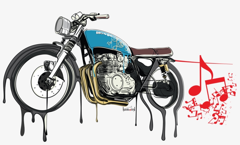 Music Poster Bike Only - Motorcycle Live Music Logo - Free Transparent ...