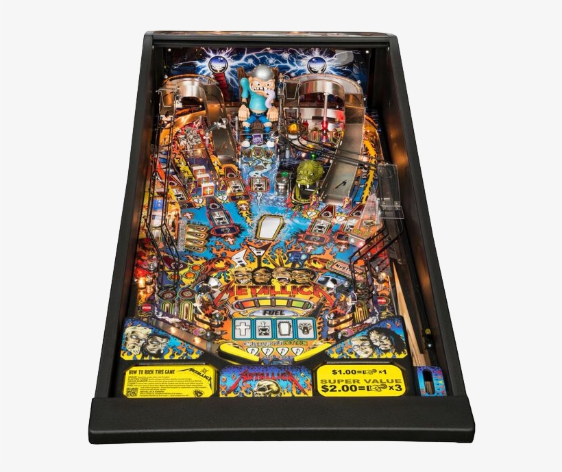 Stern Pinball Metallica Pro Field - Stern Metallica Pro - Free ...