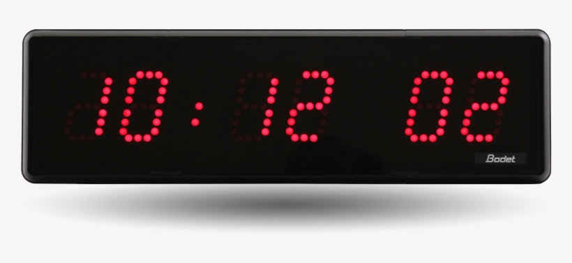 Bodet Led Style Clocks - Led Display - Free Transparent PNG Download ...