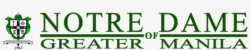 Notre Dame Of Greater Manila Logo - Hellyer - Free Transparent PNG ...