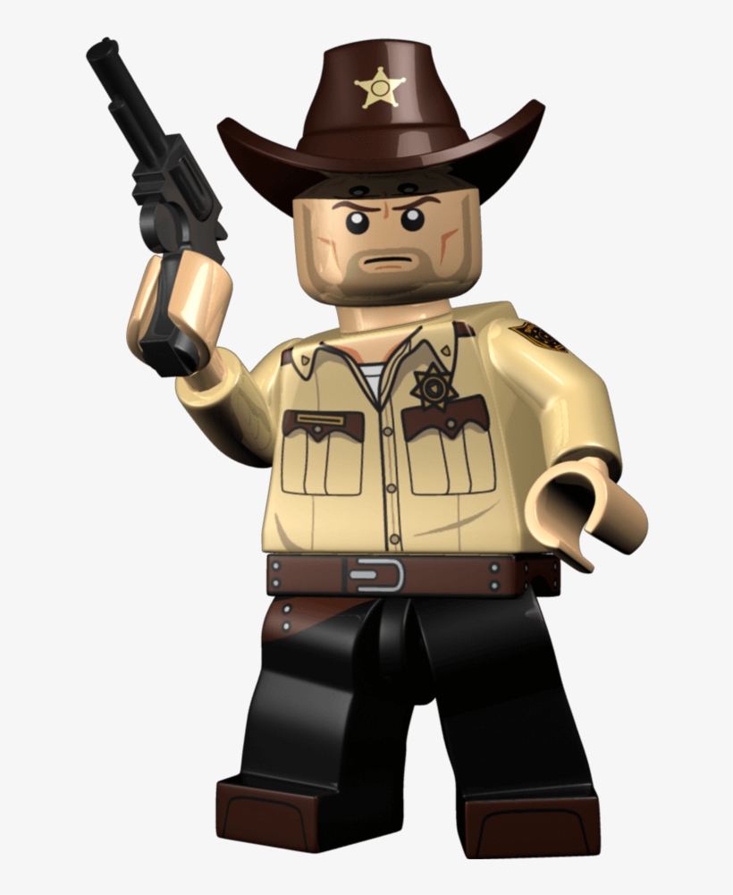 Categories - Minifigures Rick Grimes - Free Transparent PNG Download ...