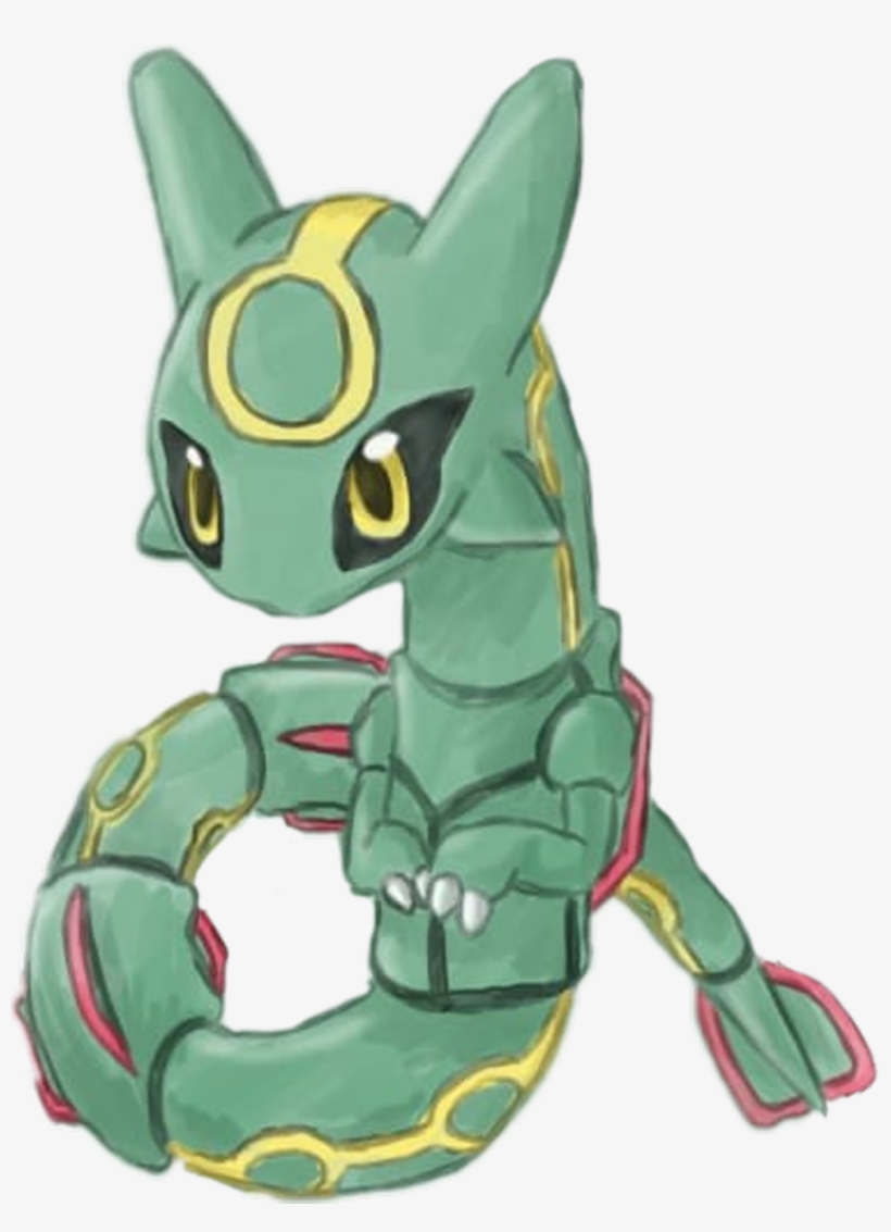 Pokemon Sticker - Baby Rayquaza - Free Transparent PNG Download - PNGkey