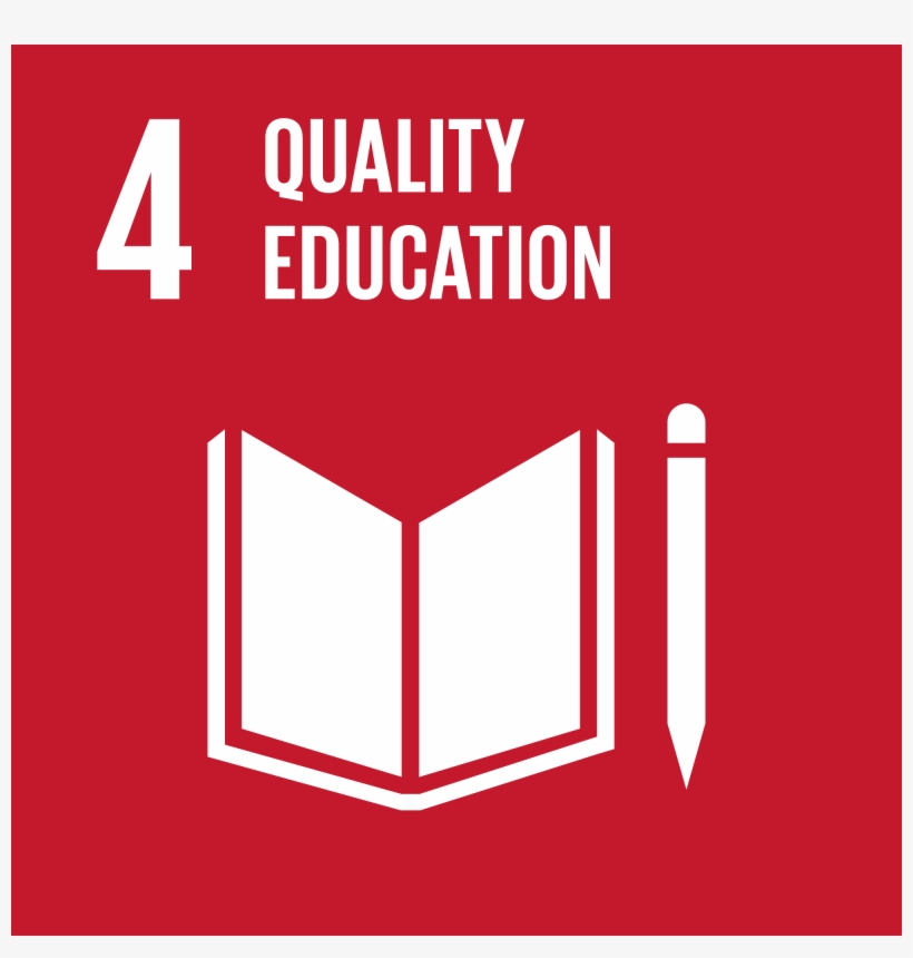 Quality Education - Sustainable Development Goals 4 - Free Transparent ...