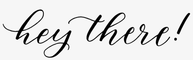 Heythere - Calligraphy - Free Transparent PNG Download - PNGkey