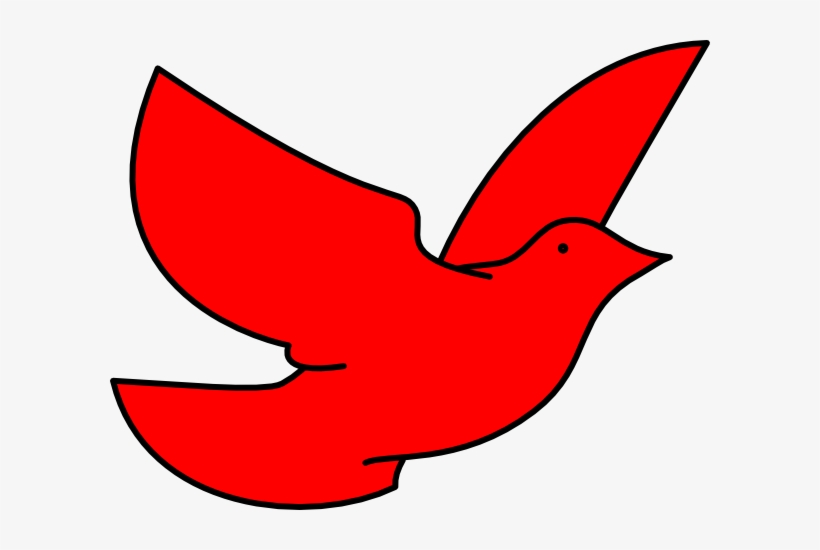 Red Dove Clip Art - Free Transparent PNG Download - PNGkey