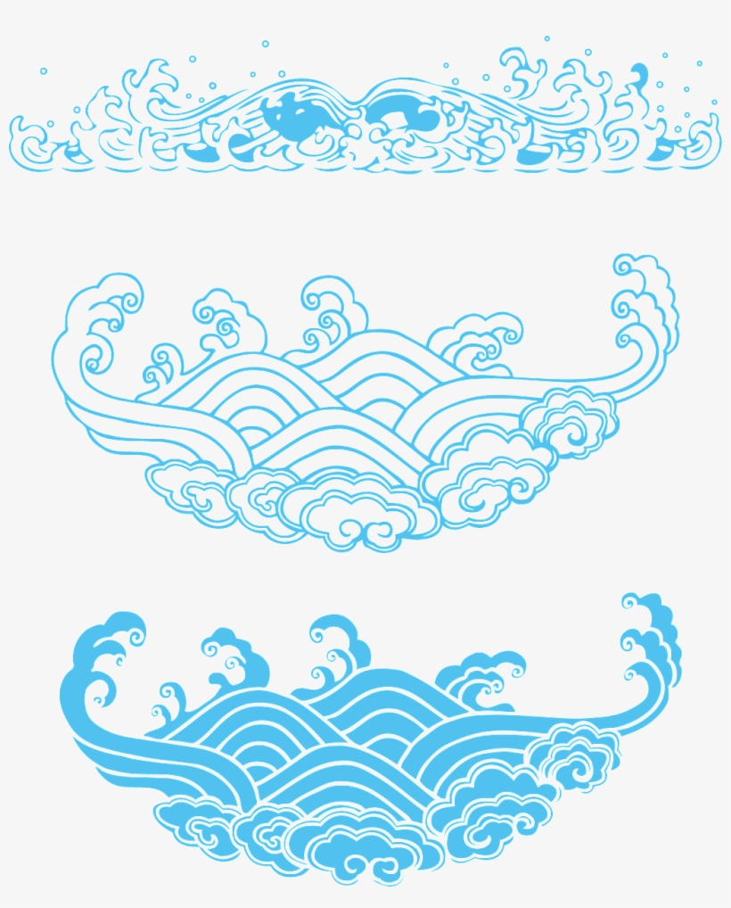 Blue Lace Png Element - Old School Tattoo Blue - Free Transparent PNG ...