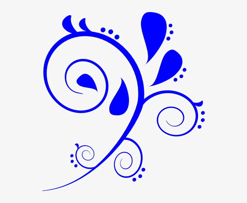 Swirl Designs Png Free Download Best Swirl Designs - Royal Blue Png ...