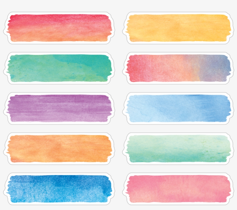 Tcr20873 Watercolor Labels Image - Watercolor Painting - Free ...