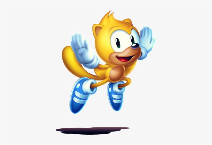 Sonicmania Ray - Sonic Mania New Characters - Free Transparent PNG ...