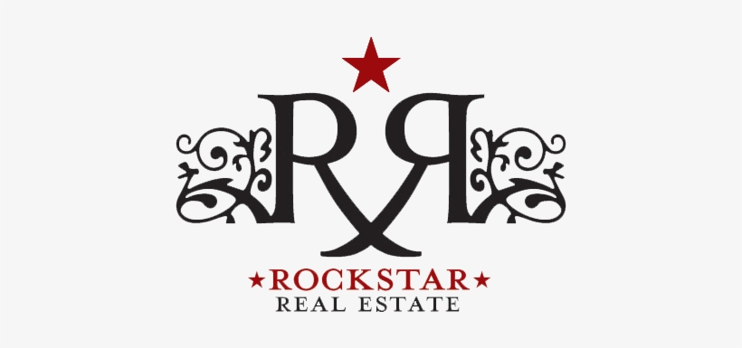 Rock Star Logo With Red Star On Transparent Background - Rockstar Real ...