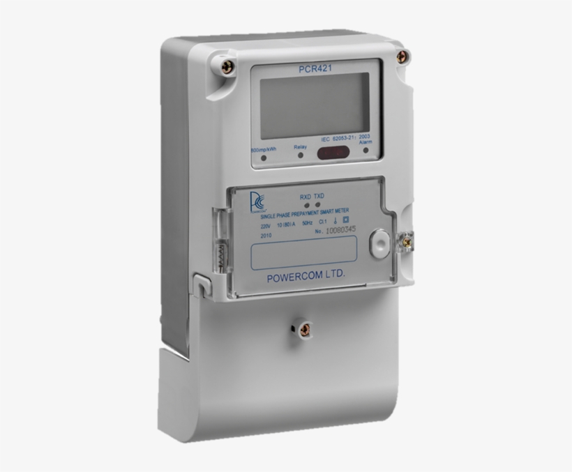 Single Phase Smart Electricity Meter - Smart Electricity Meter Png ...
