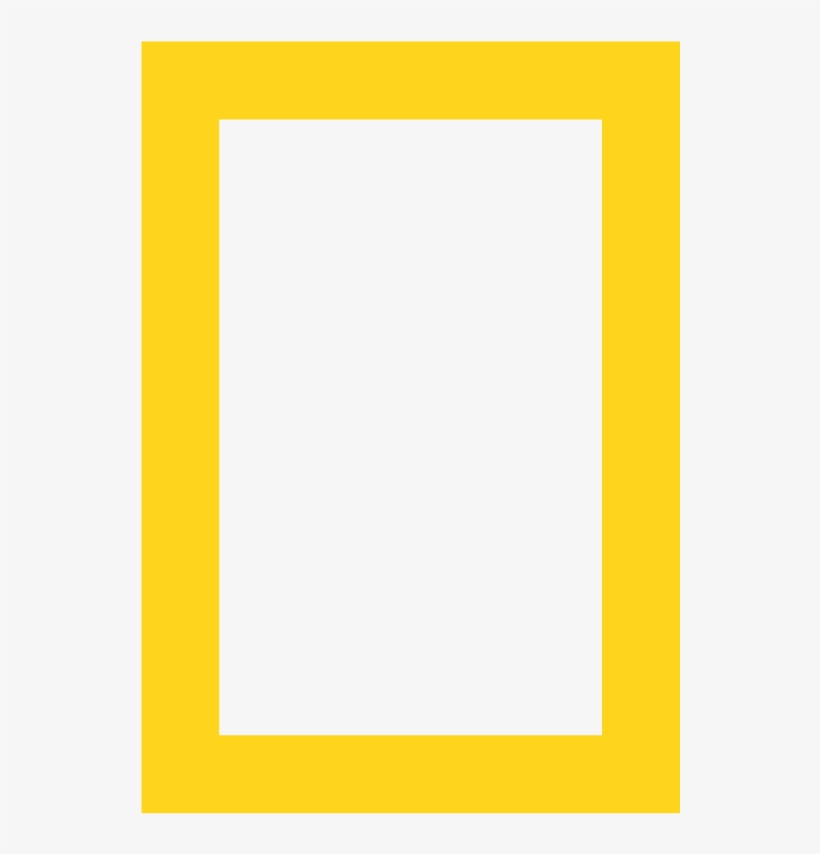 National Geographic Web Maps - National Geographic Yellow Frame - Free ...