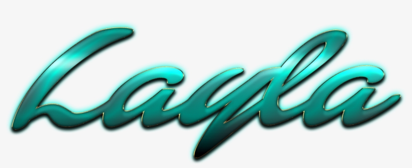 Layla Name Logo Png - Graphic Design - Free Transparent PNG Download ...